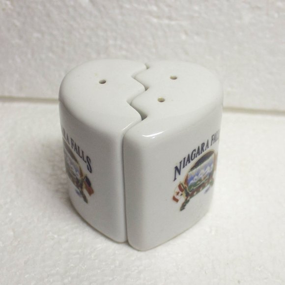 Dining | Niagara Falls Broken Heart Salt And Pepper Shakers | Poshmark